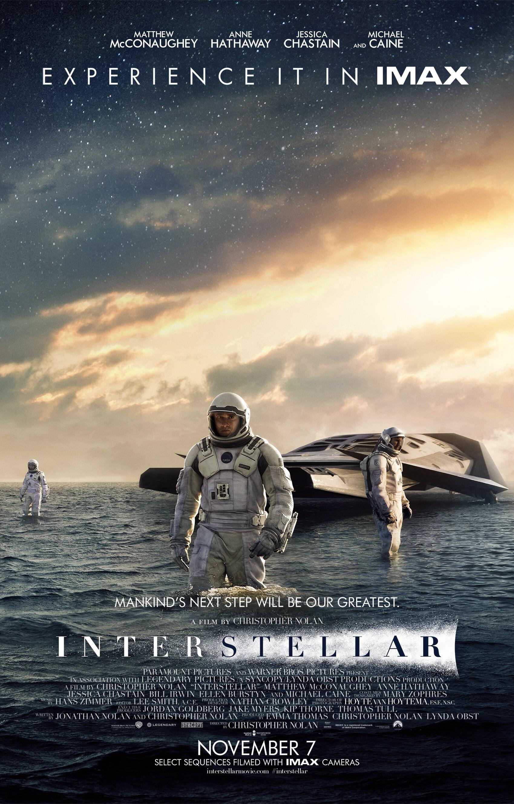 interstellar christopher nolan imax