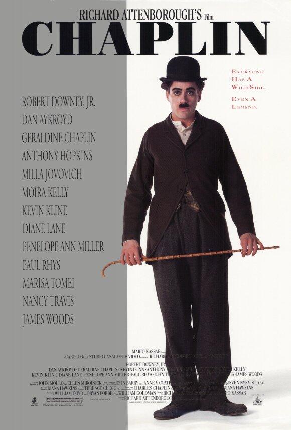 Robert Downey Jr Chaplin Comparison