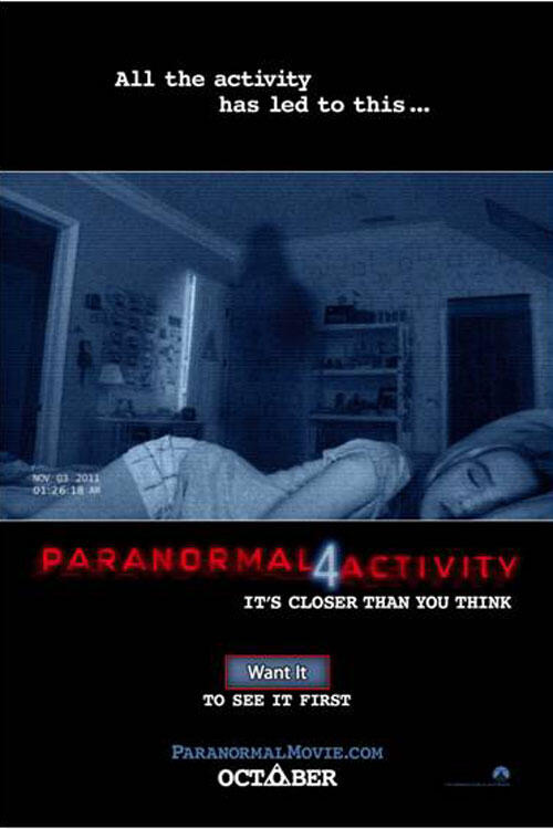 Paranormal Activity Font