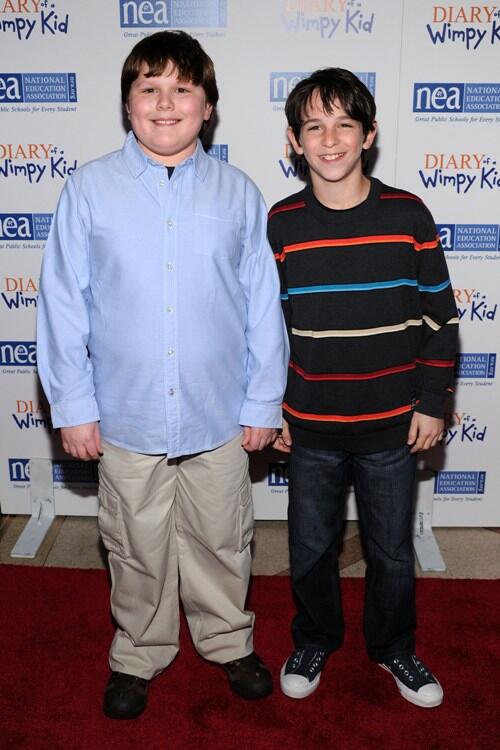 Zachary Gordon And Robert Capron