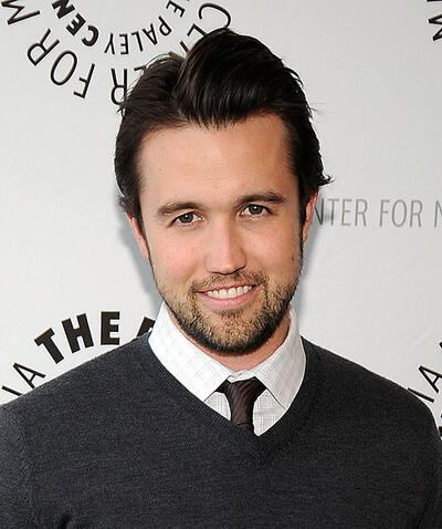 rob mcelhenney no beard
