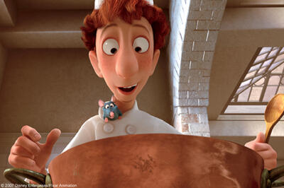 Remy Ratatouille Cooking