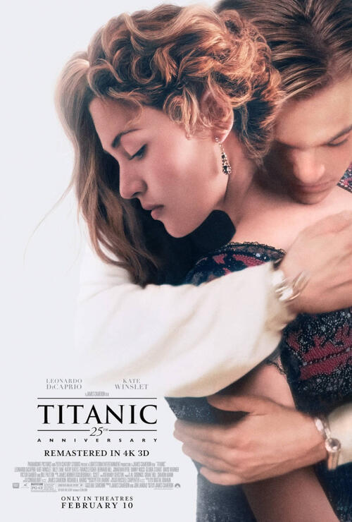 titanic 3d release date
