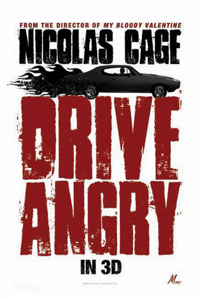 drive angry poster