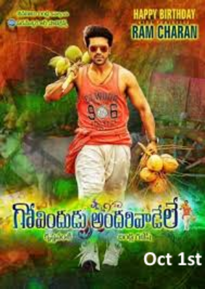 govindudu andarivadele posters