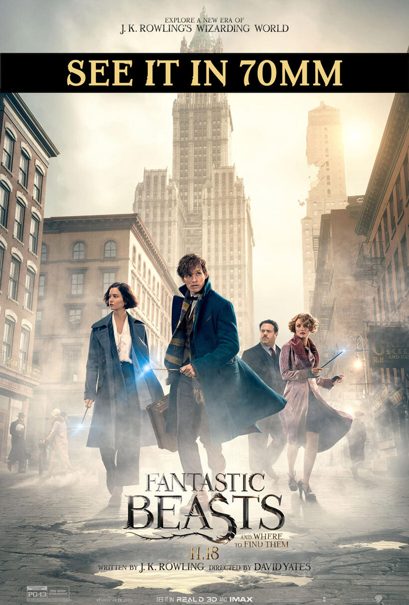 Fantastic Beasts and Where to Find Them 70mm Showtimes | Fandango
