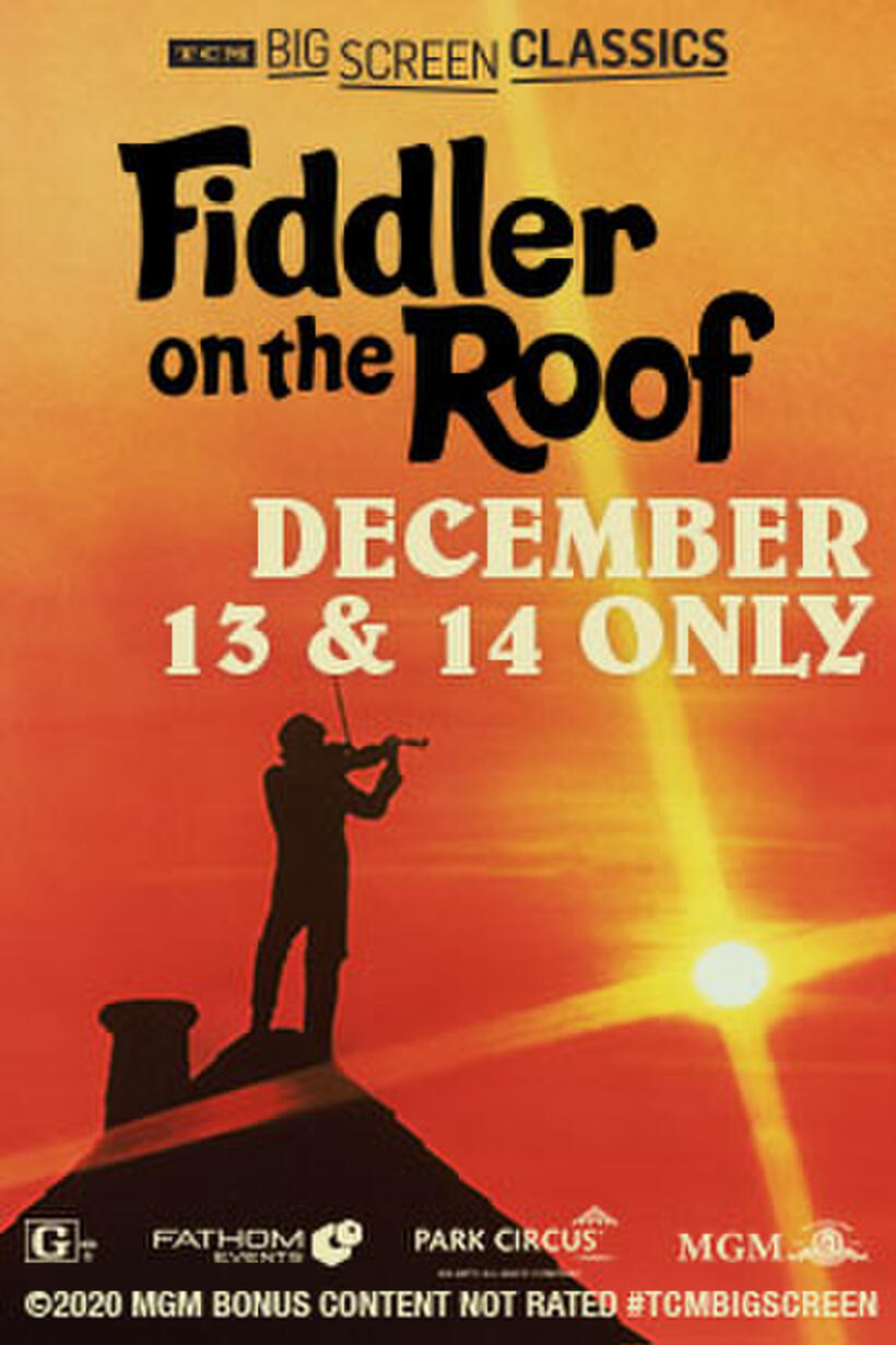 Fiddler on the Roof (1971) Presented by TCM Showtimes | Fandango