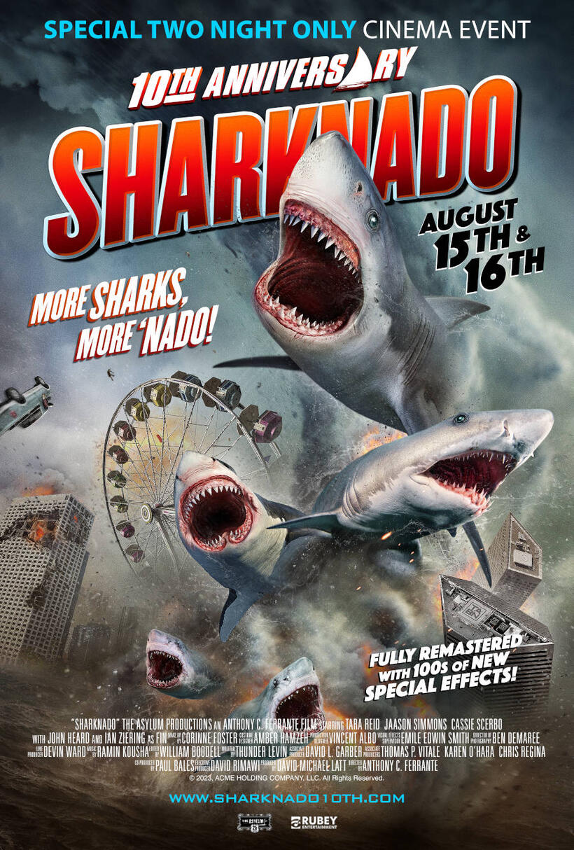 Sharknado 10th Anniversary (2023) Showtimes | Fandango