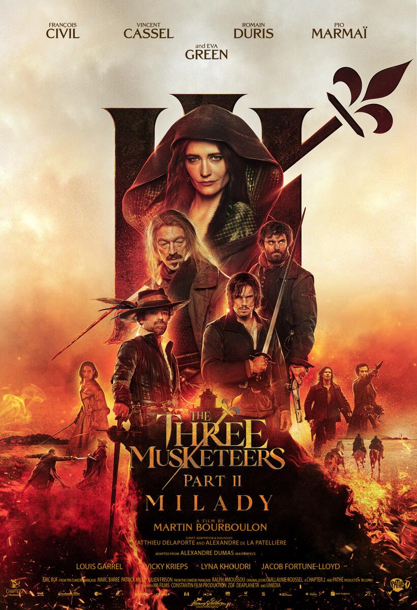 The Three Musketeers - Part II: Milady (2024) Showtimes | Fandango