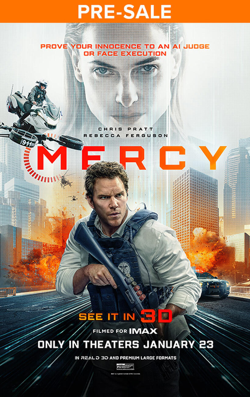 Mercy (2026) Movie Tickets & Showtimes Near You | Fandango