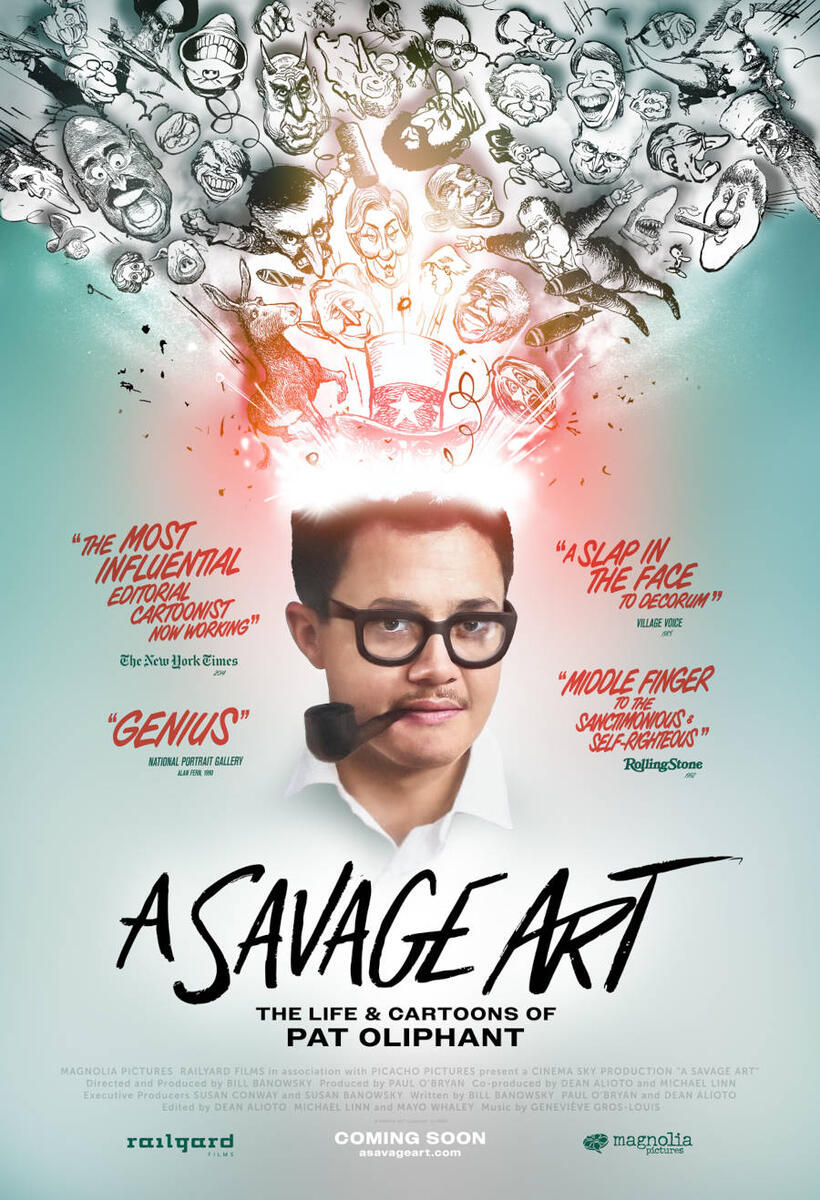 A Savage Art: The Life & Cartoons of Pat Oliphant (2025) | Fandango