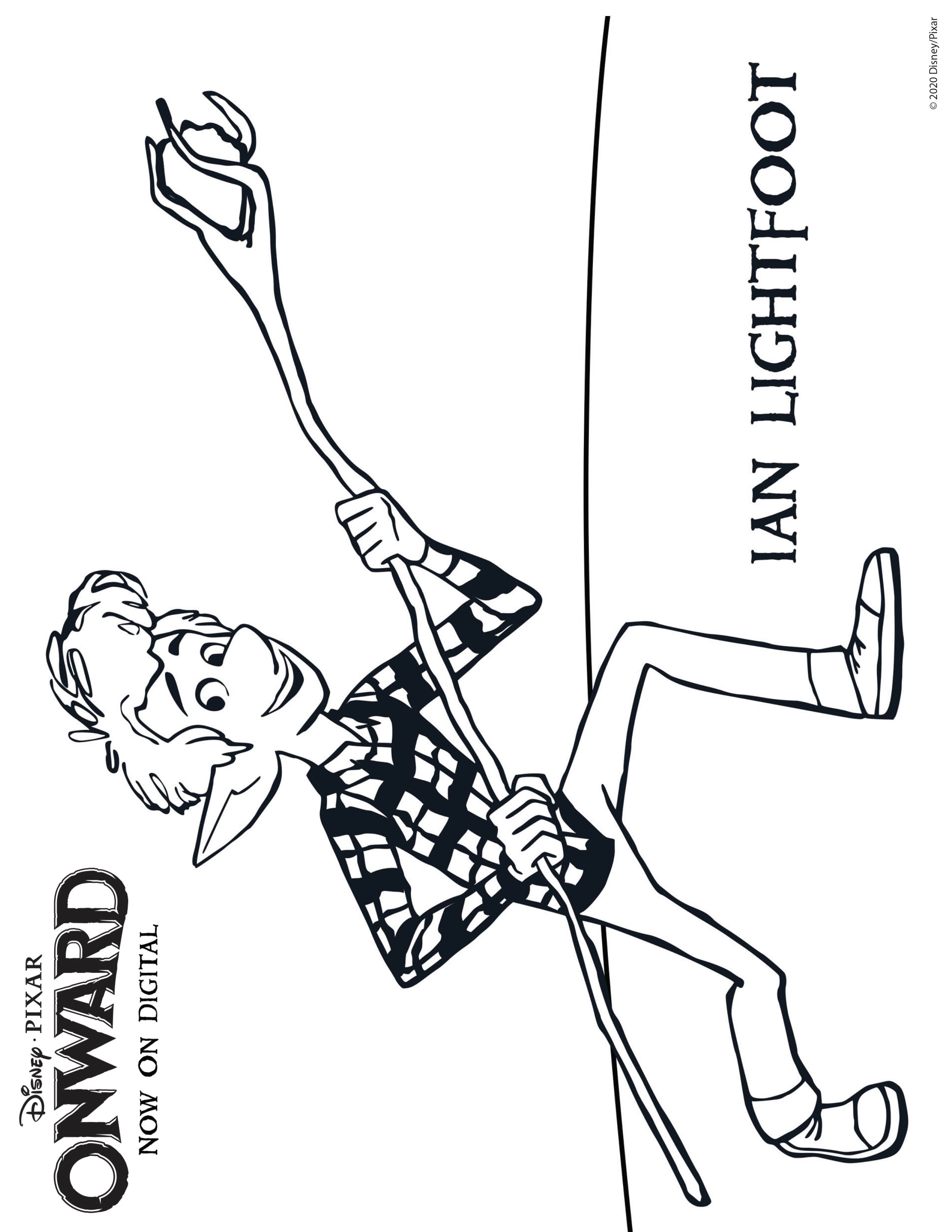 Check Out these 'Onward' Activity Sheets | Fandango