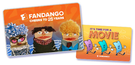 Fandango Gift Cards | Movie Gift Cards | Movie Gift Certificates | Fandango