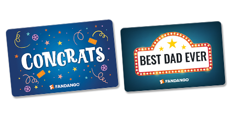 Fandango Gift Cards | Movie Gift Cards | Movie Gift Certificates | Fandango